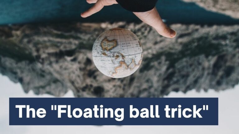 How the floating ball magic trick works (3 Methods revealed)